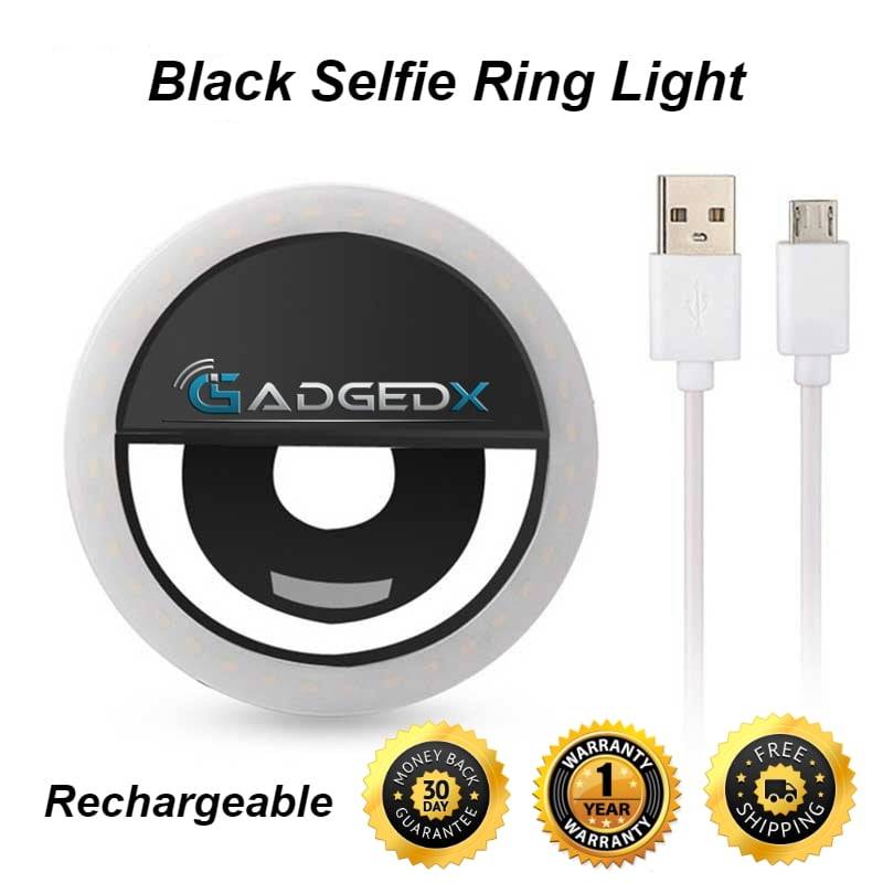 Rechargeable Selfie Ring Light for iPhone, FaceTime, TikTok, Zoom ...